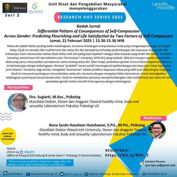 Research Day Seri 2 – Bedah Jurnal Differential Pattern of Consequences ...